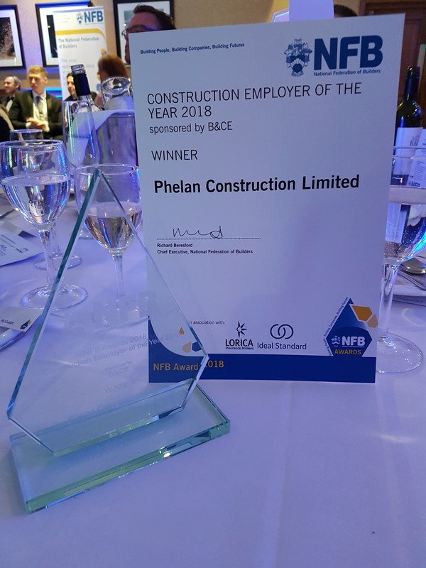 Phelan WINS at the NFB Awards! - Phelan Construction Ltd | Specialist ...