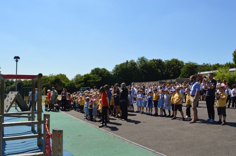 Phelan volunteers transform a bus into a school library! - Phelan ...